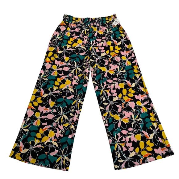 Bar III | Pants & Jumpsuits | Bar Iii Floral Fusion Miami Bloom Wide ...